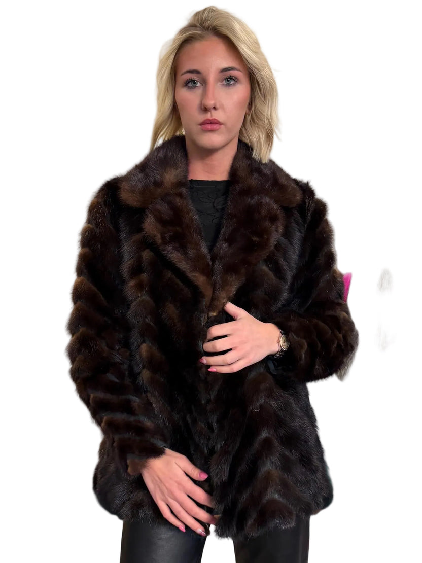 Vintage Fur Mania Real Mink Fox and Sable Fur Coats.